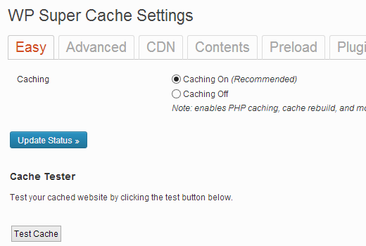 Cara Install dan Setup WP Super Cache